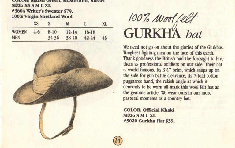 Gurkha Hat – Abandoned Republic