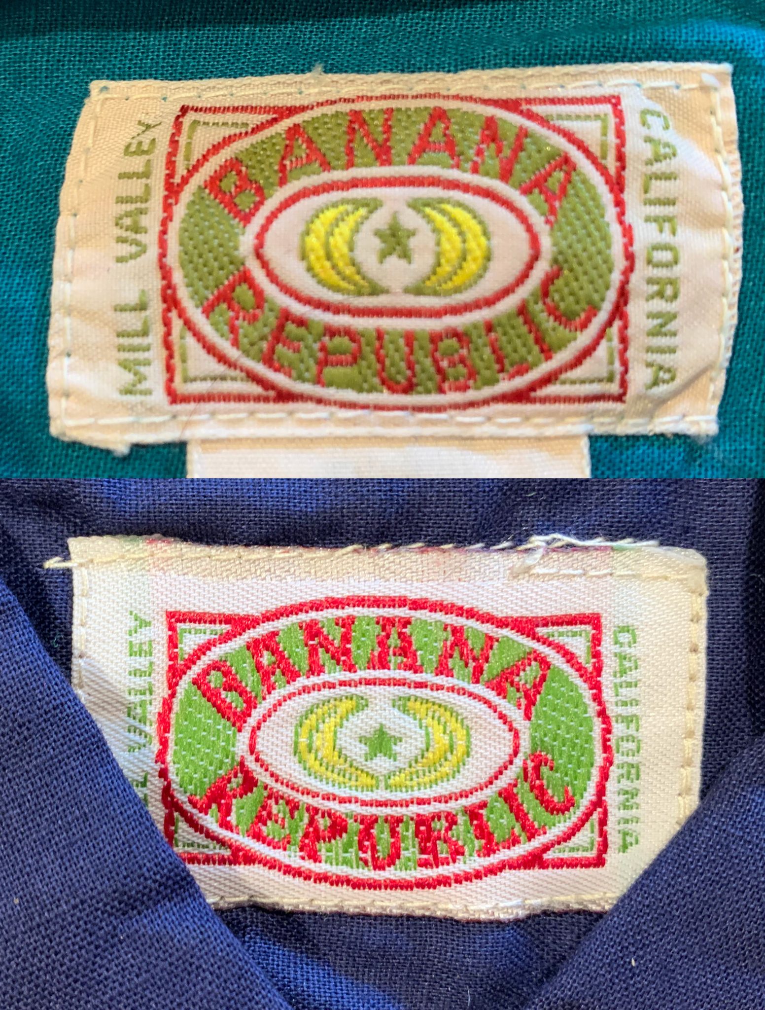 Banana Republic Clothing Tag and Logo Guide – Abandoned Republic