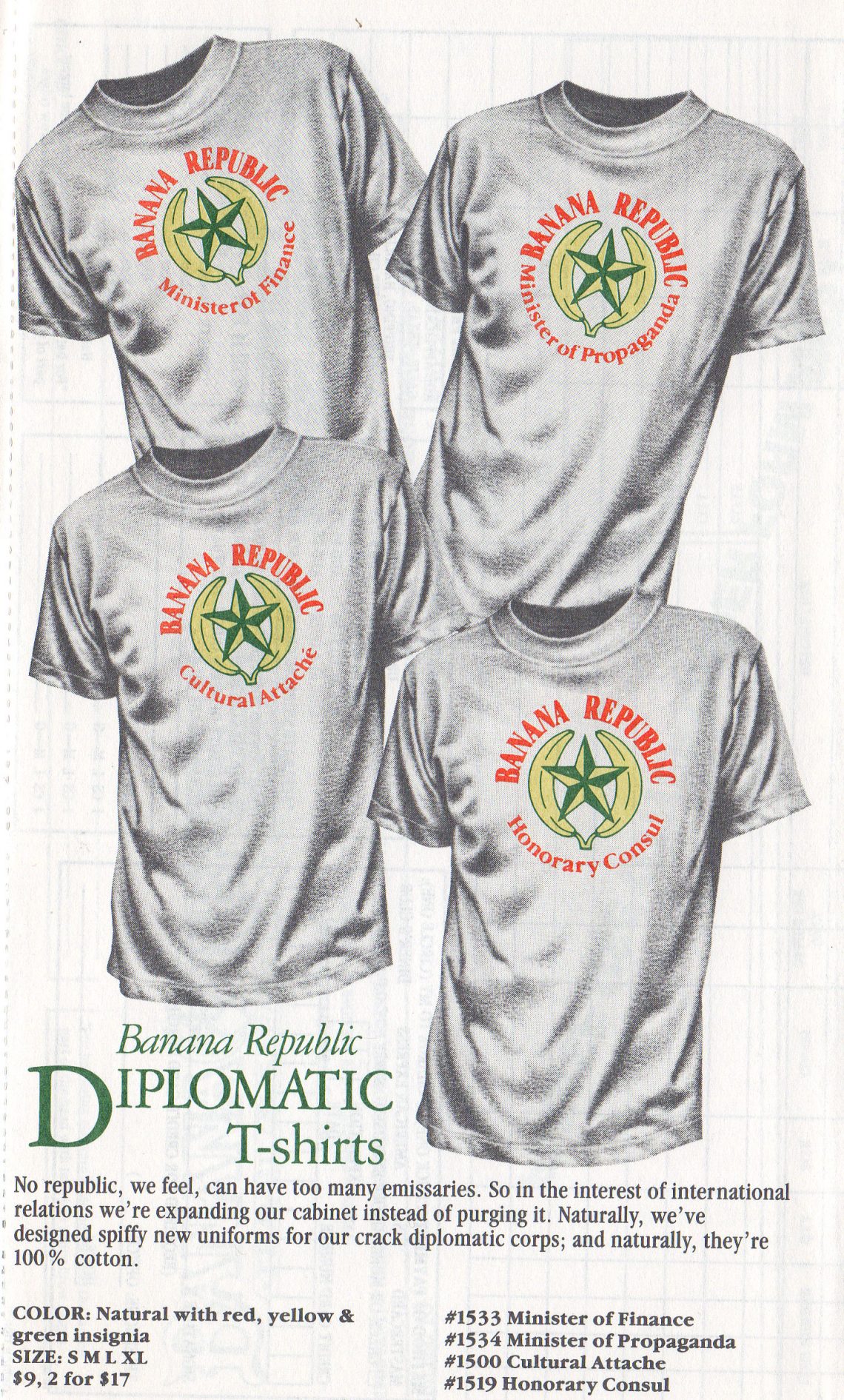 Diplomatic T-Shirts – Abandoned Republic